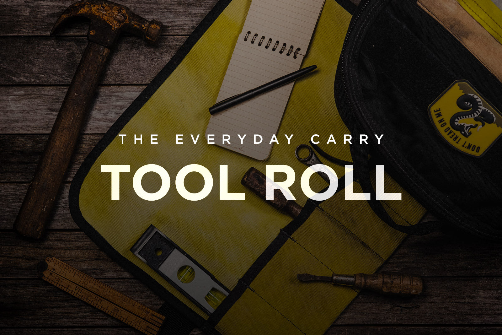 Everyday Carry Tool Roll | Made in the USA from Fire Hose!