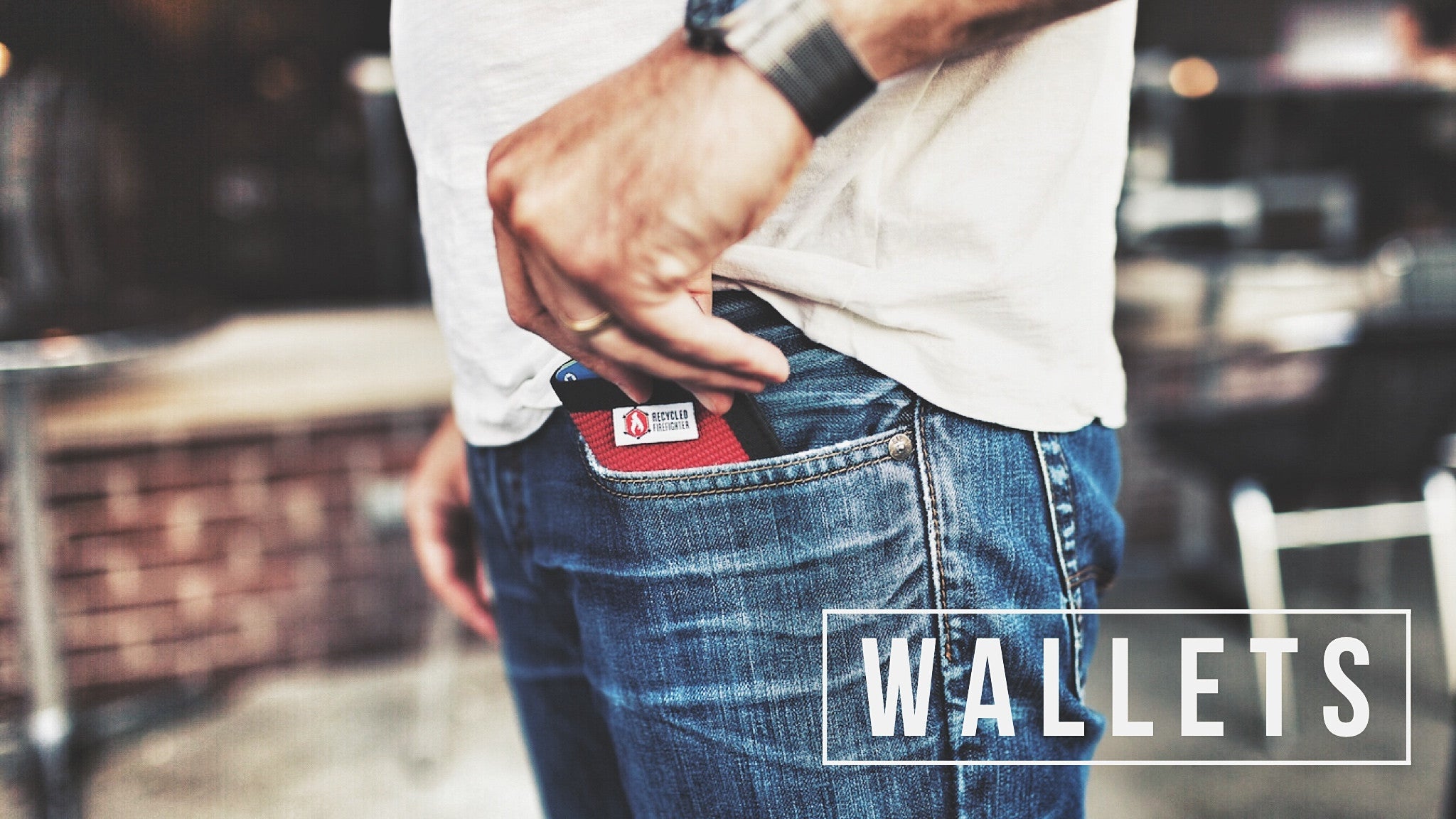 Durable Recycled Fire Hose Wallets for Sale 🥇 Recycled Firefighter