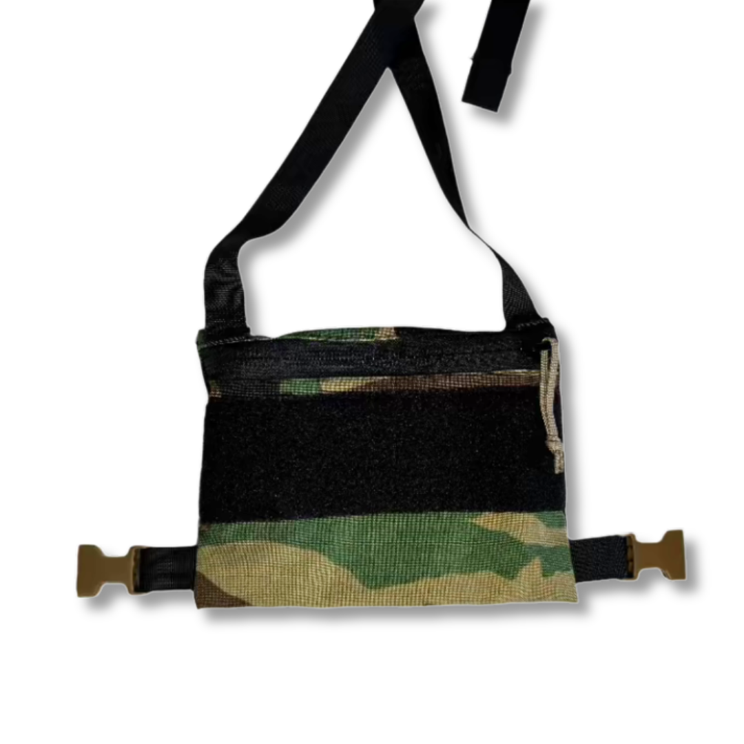 Woodland Minimalist Chest Rig | Recycled Firefighter